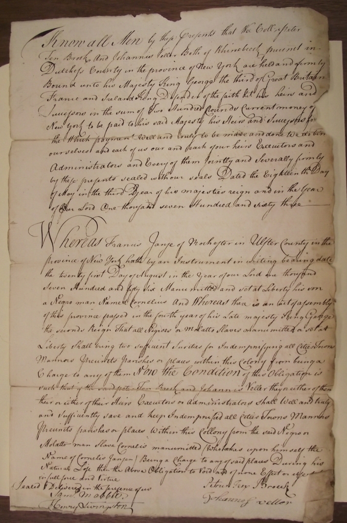 Dutchess County’s Ancient Documents Collection: Crime & Society in the ...