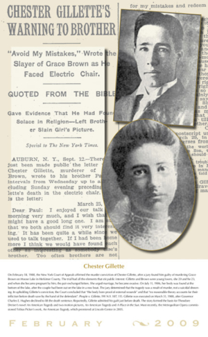 2009 Society Calendar - "Memorable New York Trials" - Historical ...