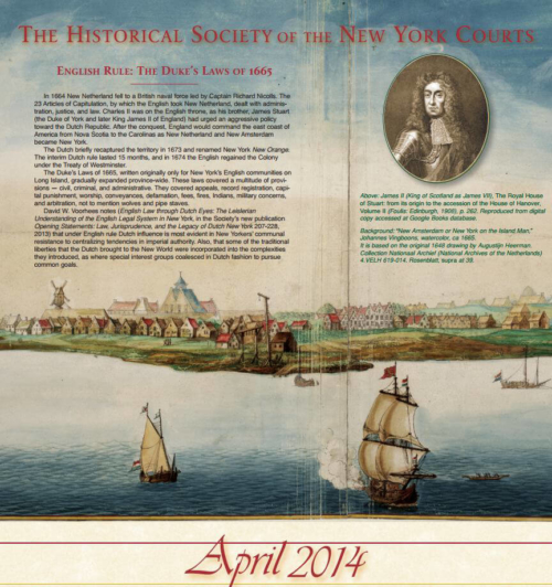 2014 Society Calendar - "Due Process of Law" - Historical Society of ...
