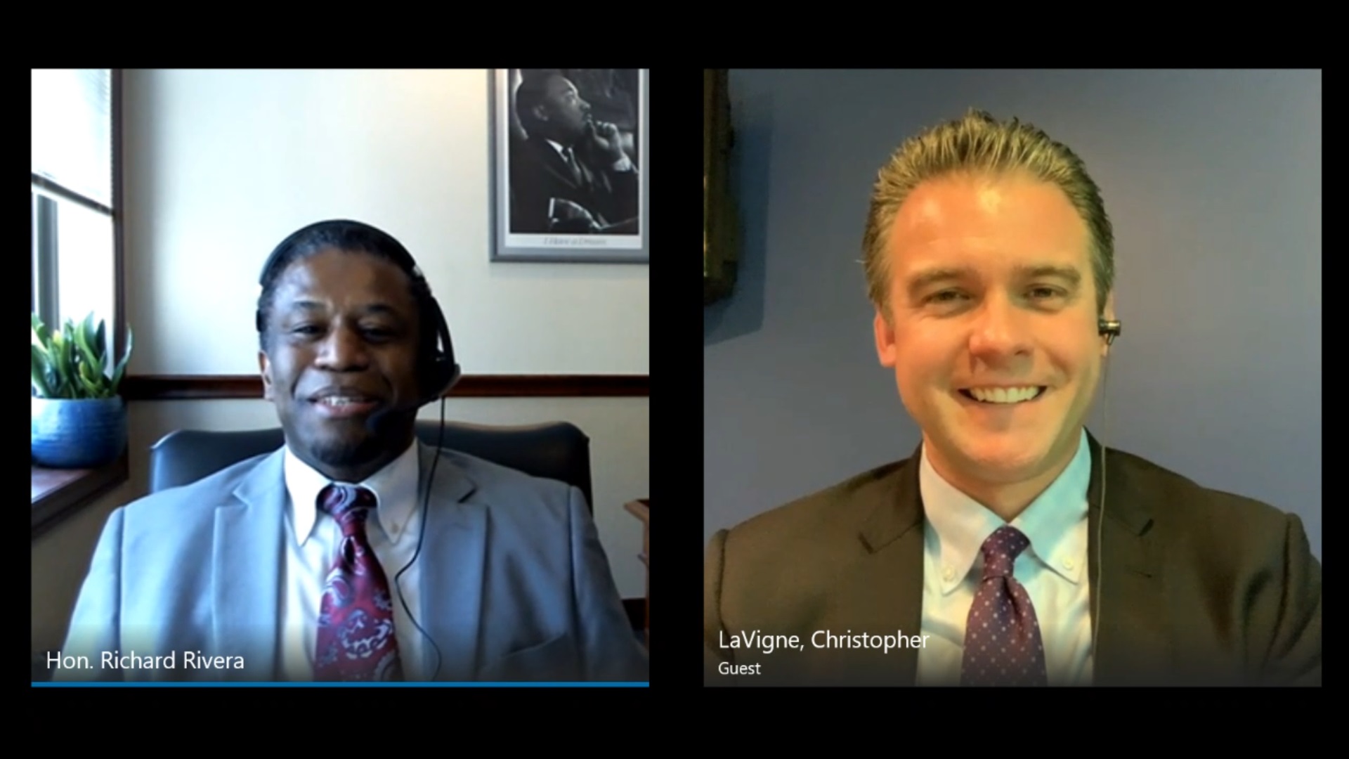 Interview with Hon. Richard Rivera & Christopher N. LaVigne ...