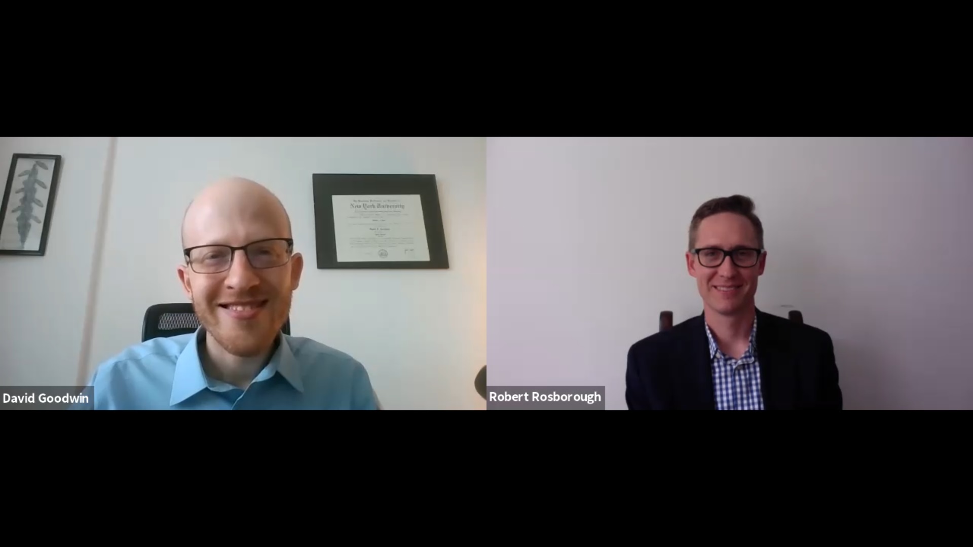 Interview with Robert S. Rosborough IV and David L. Goodwin ...