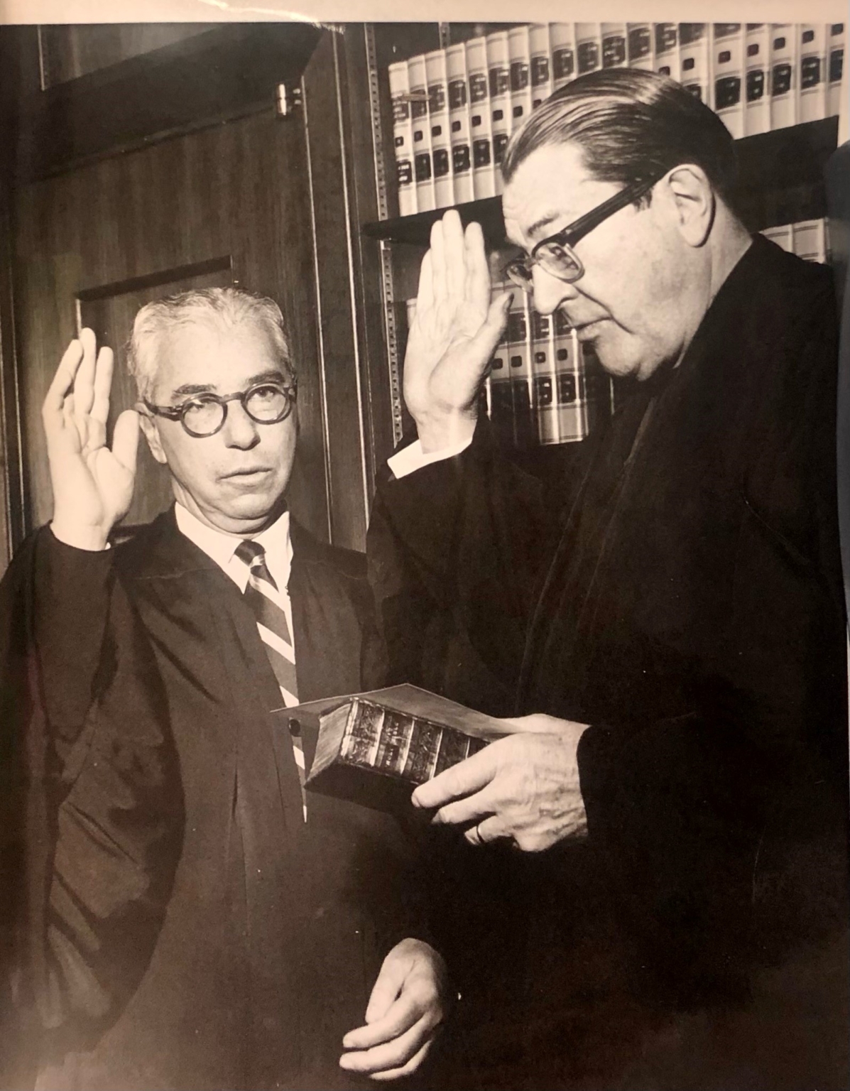 Chief Judge Stanley Fuld is Sworn In - Historical Society of the New ...