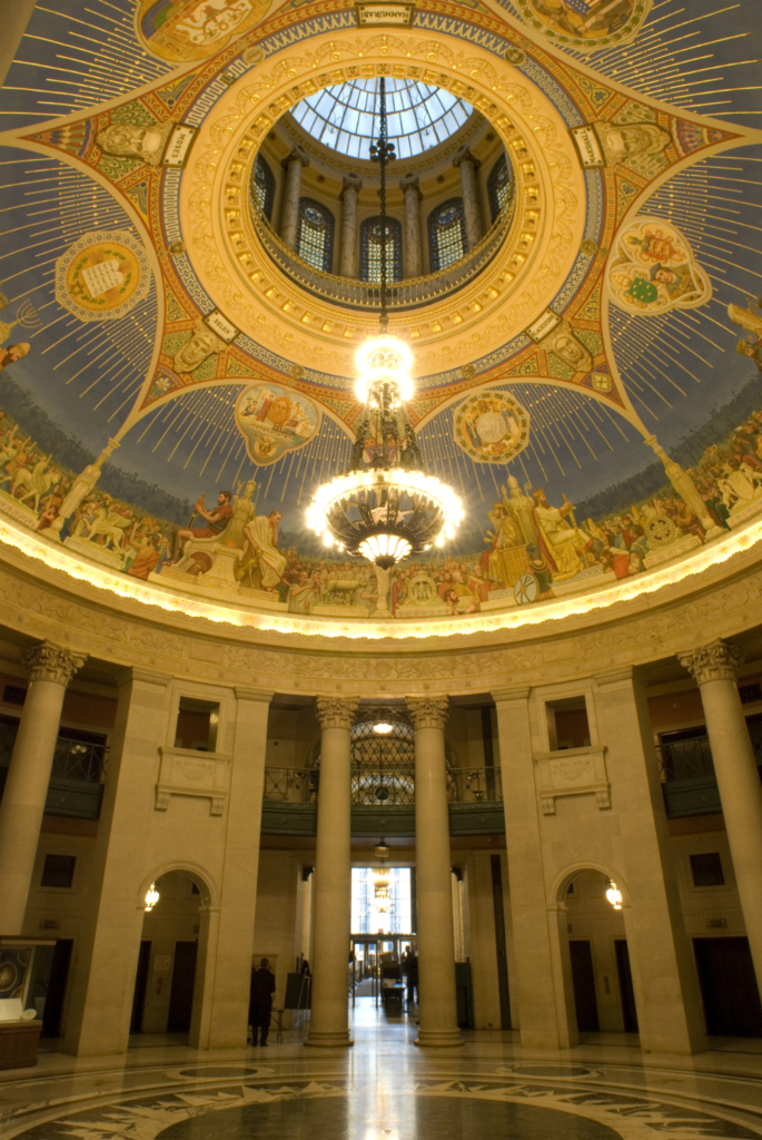 Hon. Norman Goodman Lecture — NY County Courthouse WPA Murals: Who ...